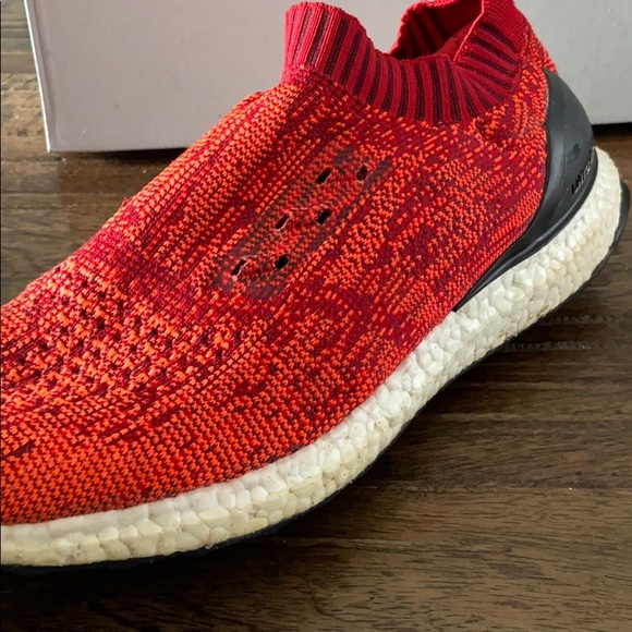 adidas | Shoes | Adidas Mens Ultra Boost Uncaged Red | Poshmark